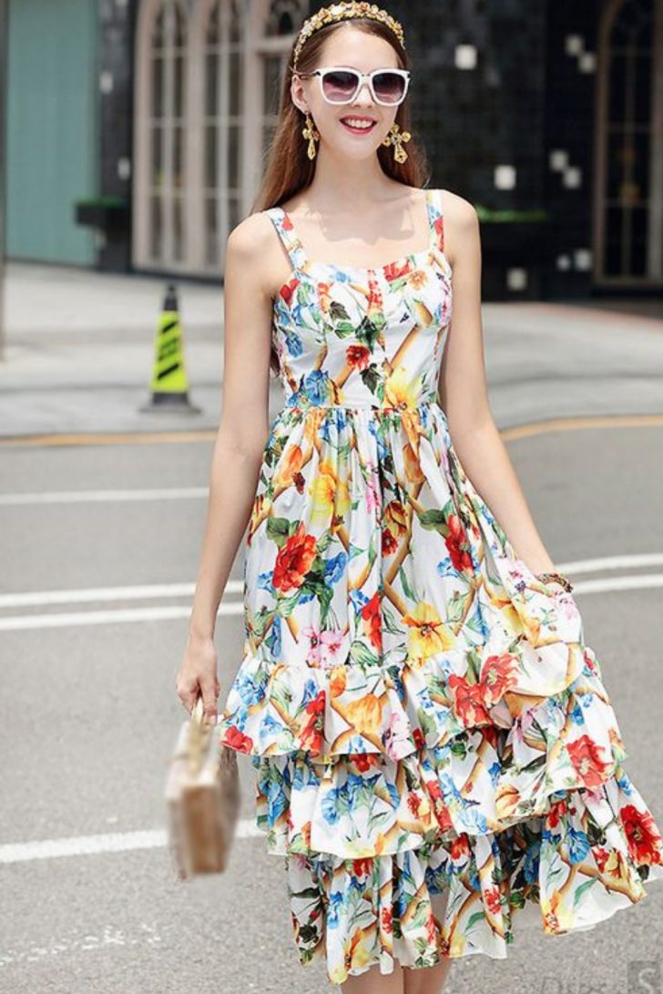 45 Ideas de vestidos de primavera para verte bien fresca y sexy en esta ...