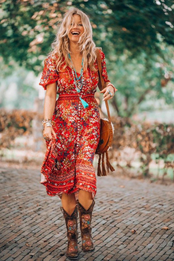 70 outfits estilo boho que te harán sentir hermosa y cómoda! - Métodos ...